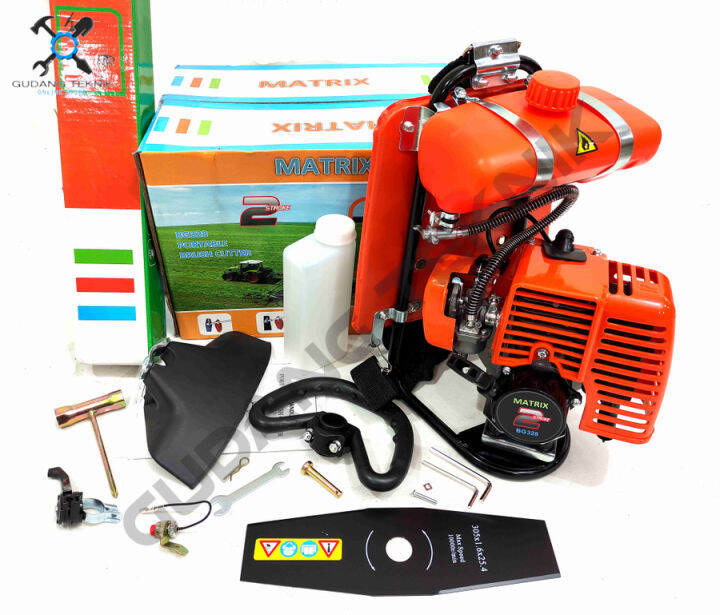(MATRIX BG328) Mesin Potong Rumput BG328 MATRIX 2 Tak / Portable Brush ...