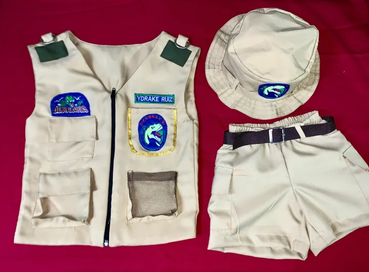 Dinosaur keeper costume 1-4 years old | Lazada PH