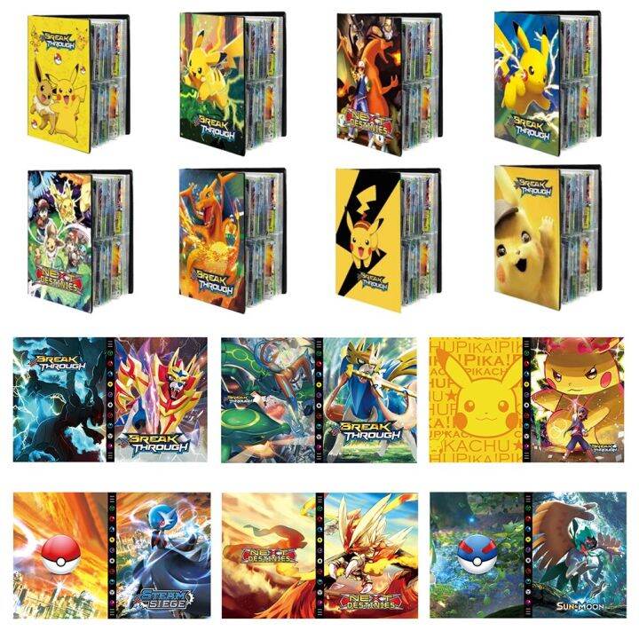 POKEMON 9 Pocket 432 Card Pokemon Album Book Anime Map Game PokEmon ...