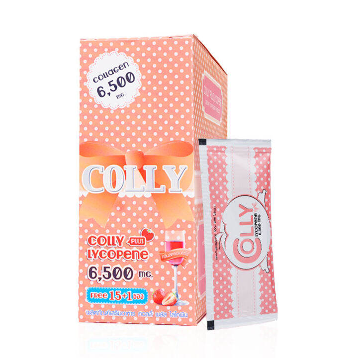 Colly Collagen Plus Lycopene 6,500 mg. [คอลลี่ พลัส ไลโคพีน]เทียบเท่า ...