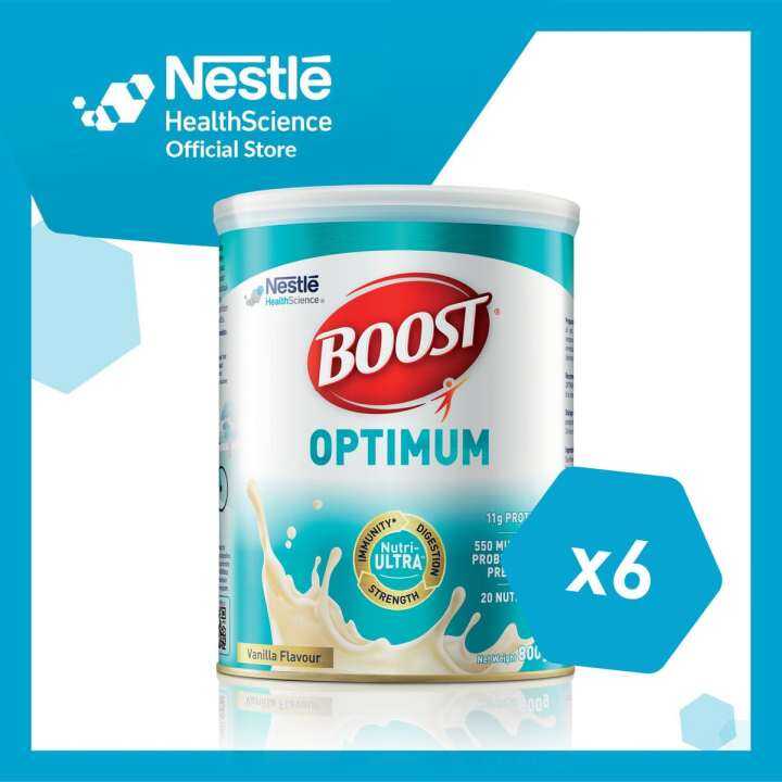 Nestle Boost Optimum Powder 6x800g | Lazada Singapore