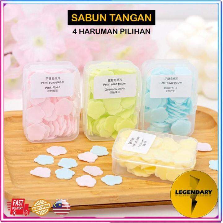 Portable Hand Wash Soap Tablet Disposable Carry Travel Mini Portable ...