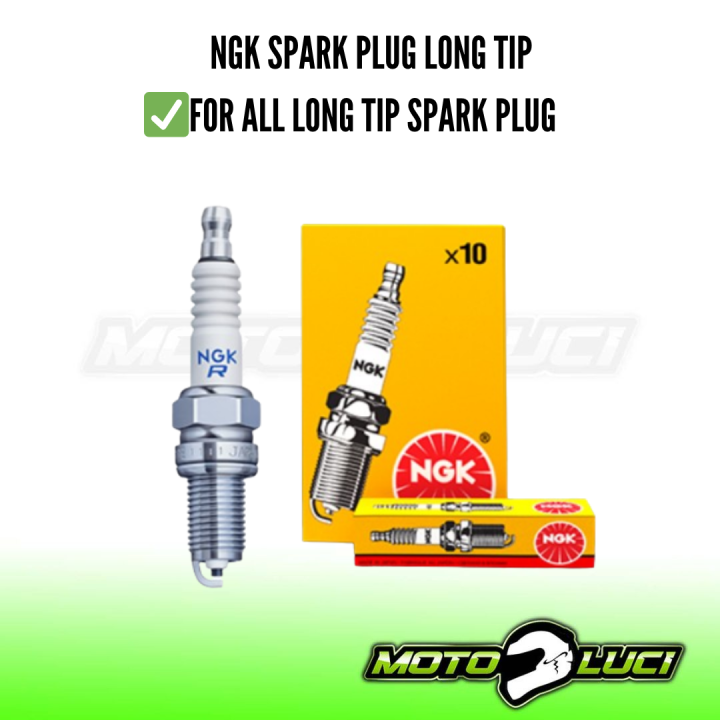 NGK SPARK PLUG LONG TIP SHORT TIP | Lazada PH