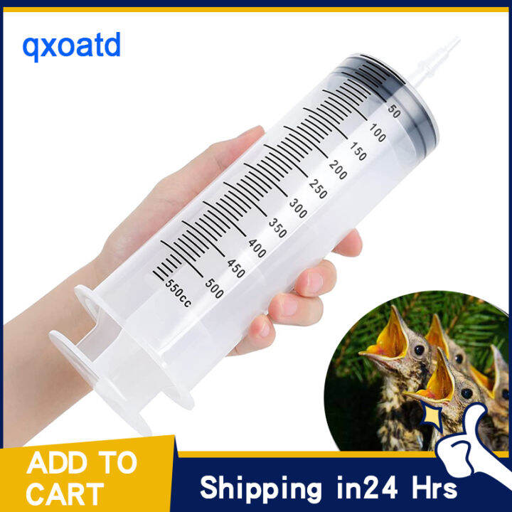 100ML/200ML/300ML/500ML Reusable Big Large injector Plastic injector ...