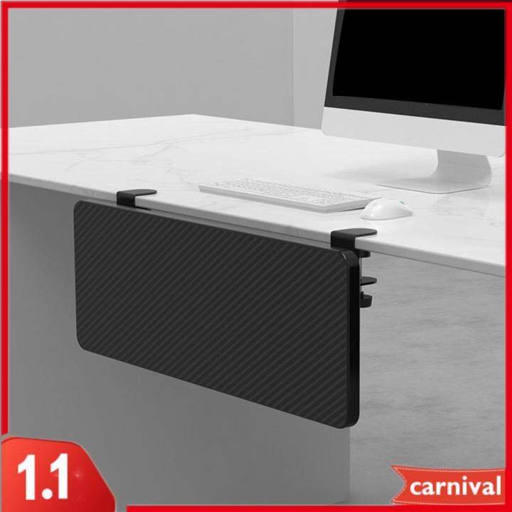 Sunniiee Ergonomic Desk Extender Sturdy C Clamp Mount for Square ...