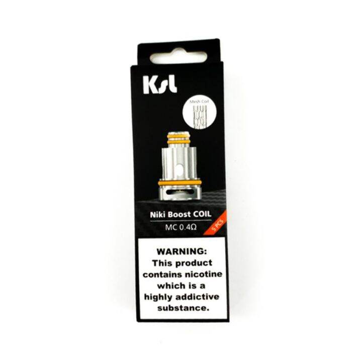 Coil Ksl Niki Boost MC 0.4 Ohm Spare Coils Micro 0.4ohm Microcoil Occ ...