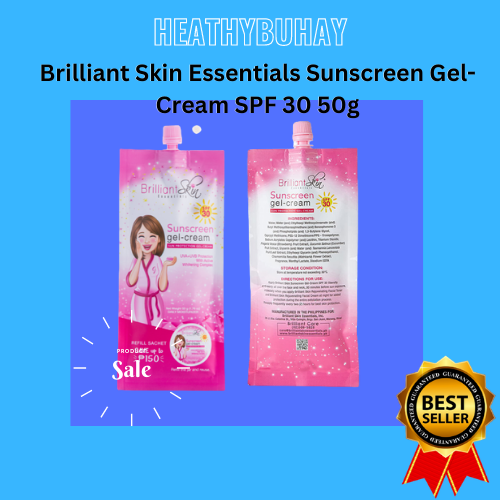 Brilliant Skin Essentials Sunscreen Gel-Cream SPF 30 50g Moisturizing ...