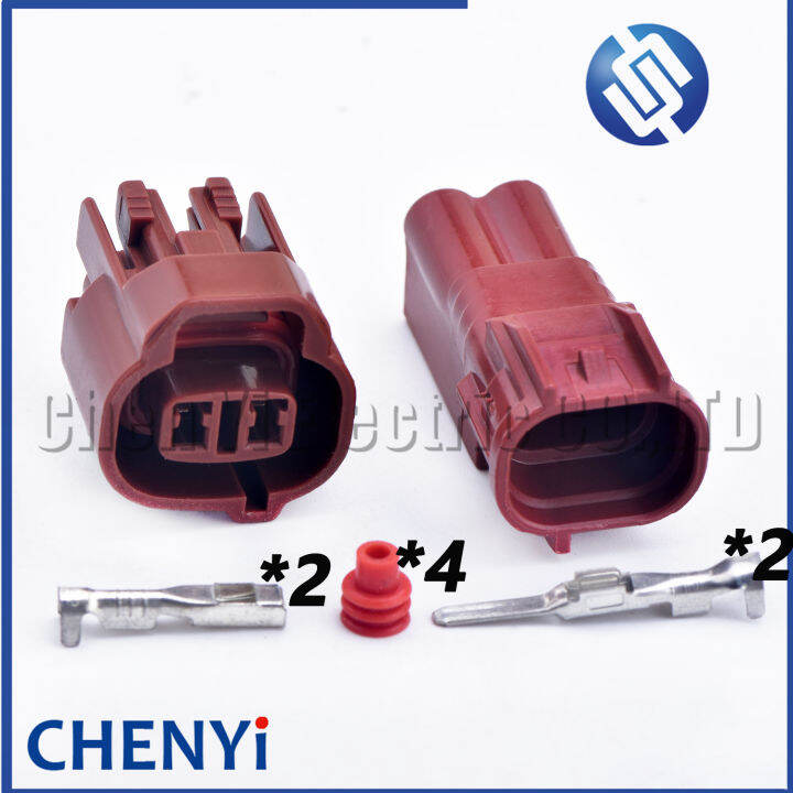 1 Set 2 Pin Inlet valve connector Air conditioning pressure sensor ...