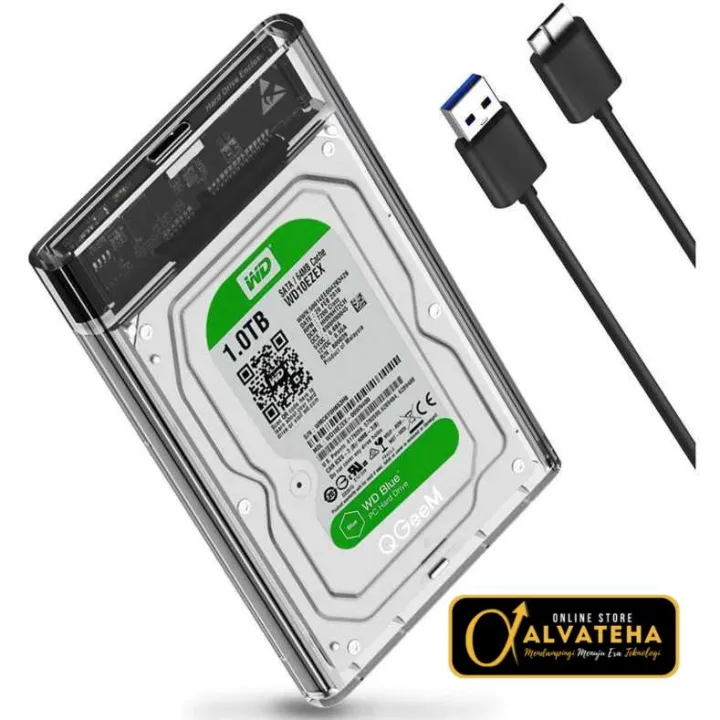 Case HDD Casing Hard Disk Enclosure Hardisk Laptop 2.5 Inch USB 3.0 ...