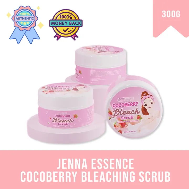 JENNA ESSENCE COCOBERRY BLEACHING SCRUB WITH FREEBIE | Lazada PH