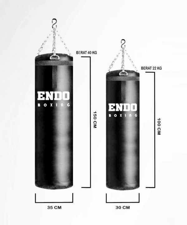 Samsak Tinju Endo Boxing / Samsak Gantung Punching Bag Sansak Size L ...