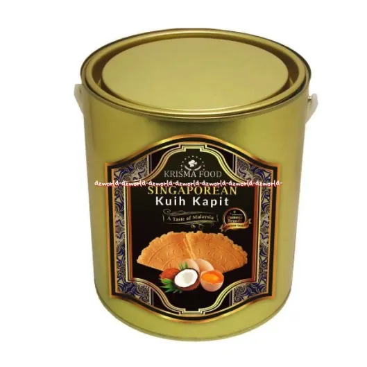 Krisma Food Singaporean Kuih Kapit 400gr Kue Semprong Kue Kepit Kriuk ...