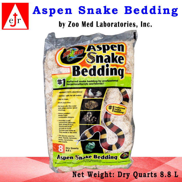 moeJr Store – Zoo Med’s Aspen Snake Bedding Dry Quarts | Lazada PH