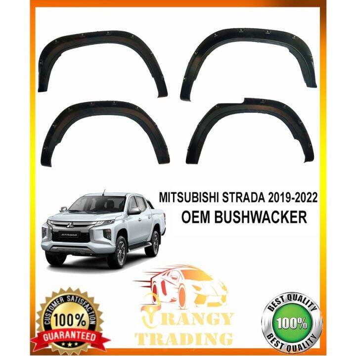 Mitsubishi Strada 2019 to 2022 OEM Bushwacker 2020 2021 | Lazada PH