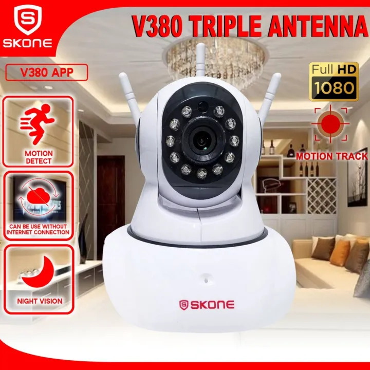 V380 CCTV Camera Pro IP Camera Wireless Smart HD 1080p P2P Night Vision ...