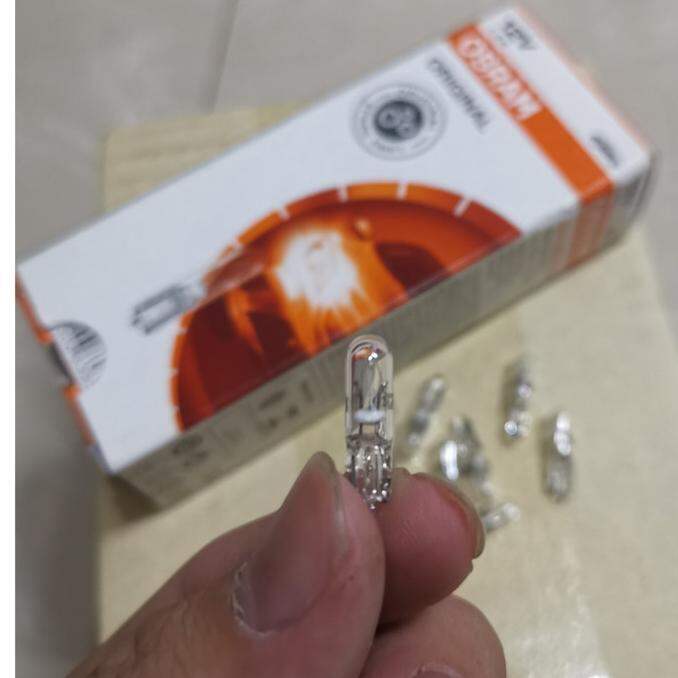 promo OSRAM T5 1,2 WATT BOHLAM KILOMETER LAMPU INDIKATOR DLL | Lazada ...