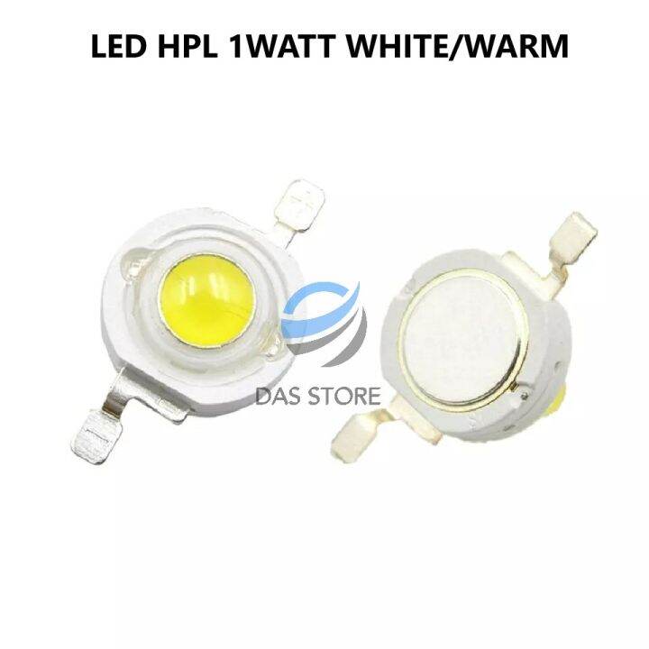 LED HPL 1W TANPA Pendingin Putih Warm White High Power LED | Lazada ...