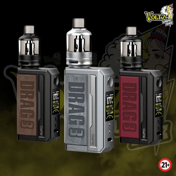 tupperware1 VOOPOO DRAG 3 177W TC Kit with TPP Tank (Voltz Vape Bar) | Lazada PH