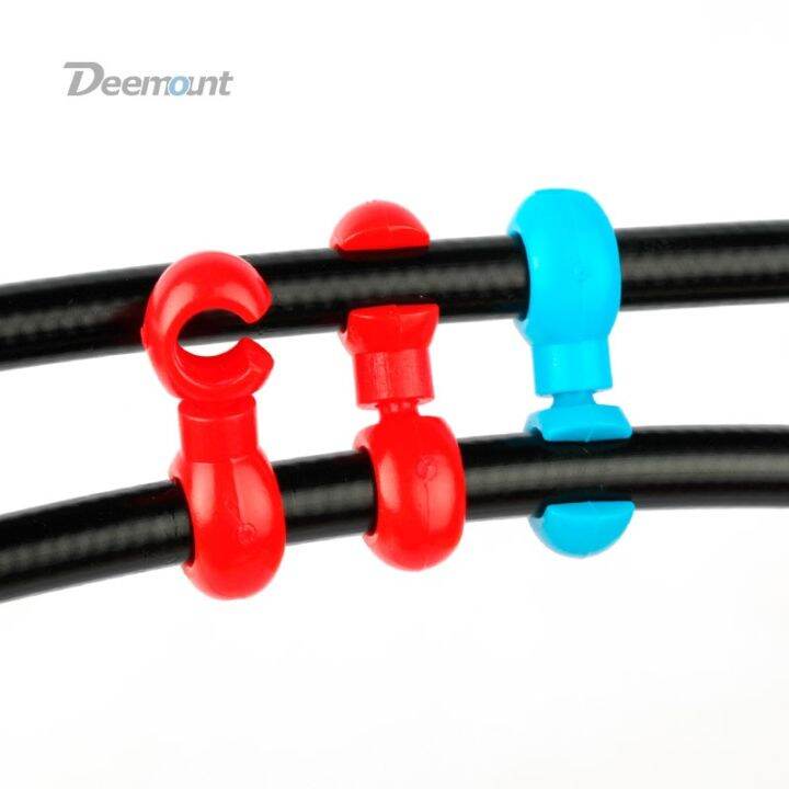 Bicycle Brake Shift Cable Guide S-Shaped Clips for Bike Cross Cable ...