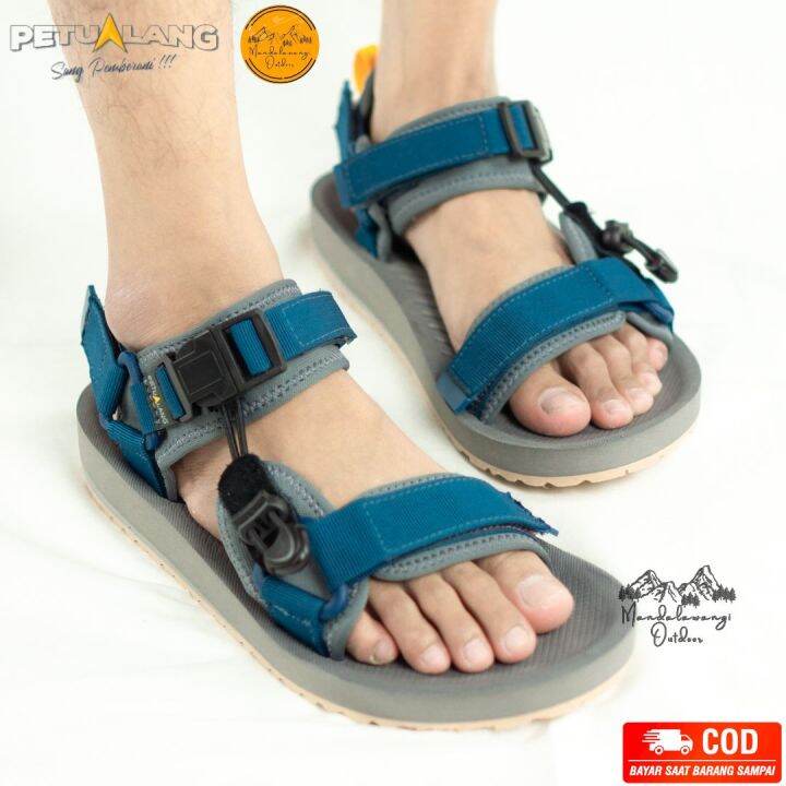 Petualang Wakatobi - Sandal Gunung/Hiking Slide Pria Petualang | Lazada ...