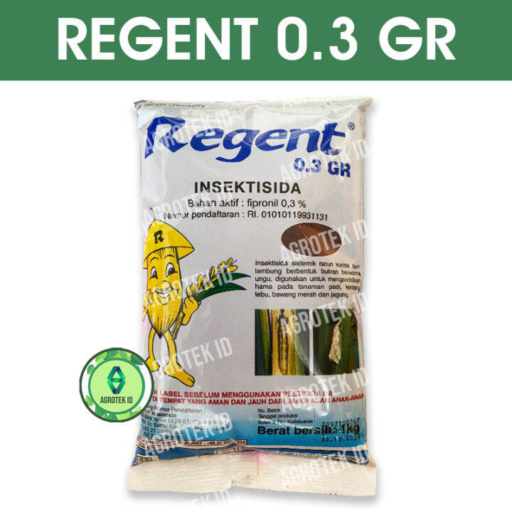 REGENT 0.3 GR 1 Kilogram Insektisida Sistemik Obat Penggerek Batang ...