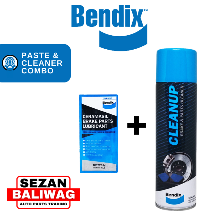 BENDIX COMBO PROMO BRAKE CLEANER 500ML PLUS CERAMASIL BRAKE PASTE PARTS ...