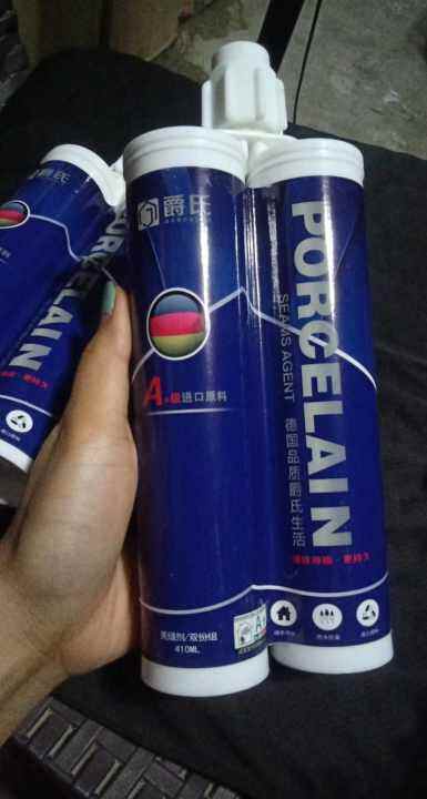 Double tube sealant Two Components Epoxy Adhesive for Construction Materials 410ml (clear ...