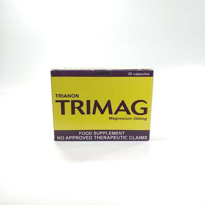 Trimag 200mg cap 30's | Lazada PH