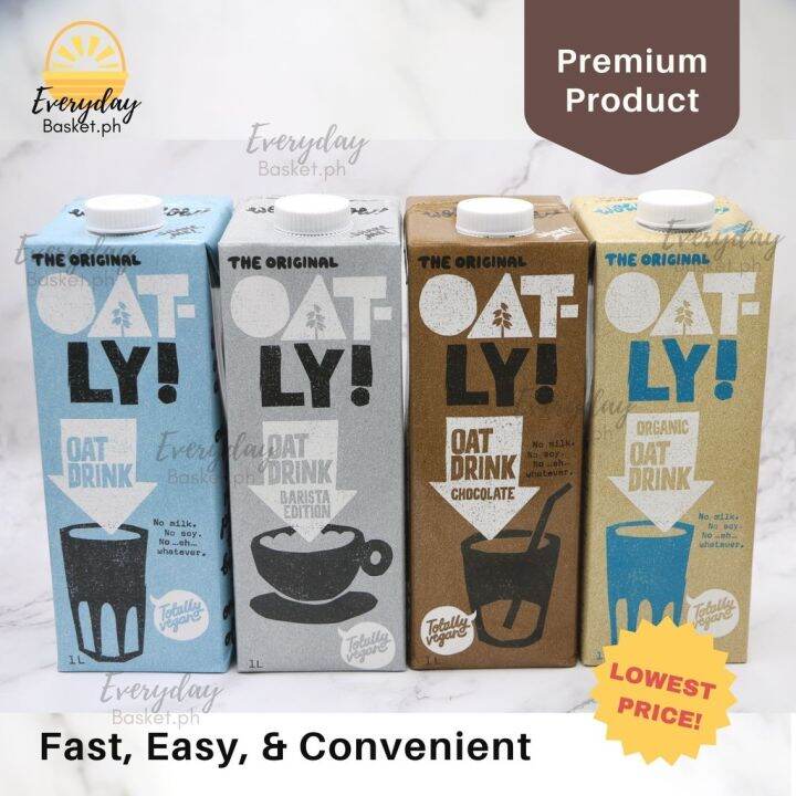 HOT Original Oatly Milk Oat Milk Drink 1 Liter (Also available ...