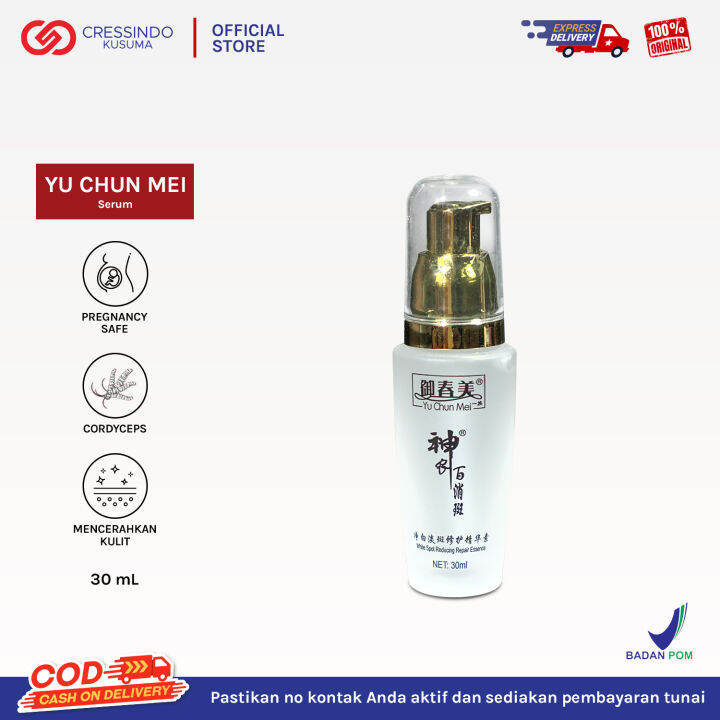 [BPOM] YU CHUN MEI Cordyceps Serum Whitening Essence 30ml | Lazada Indonesia