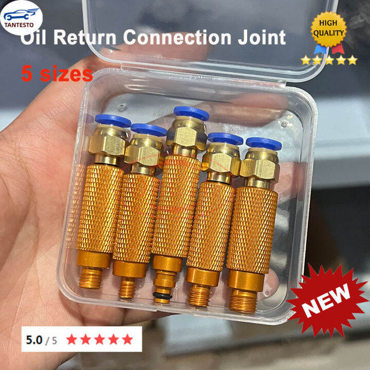 5PCS New Common Rail Injector External Oil Return Connection Joint ...