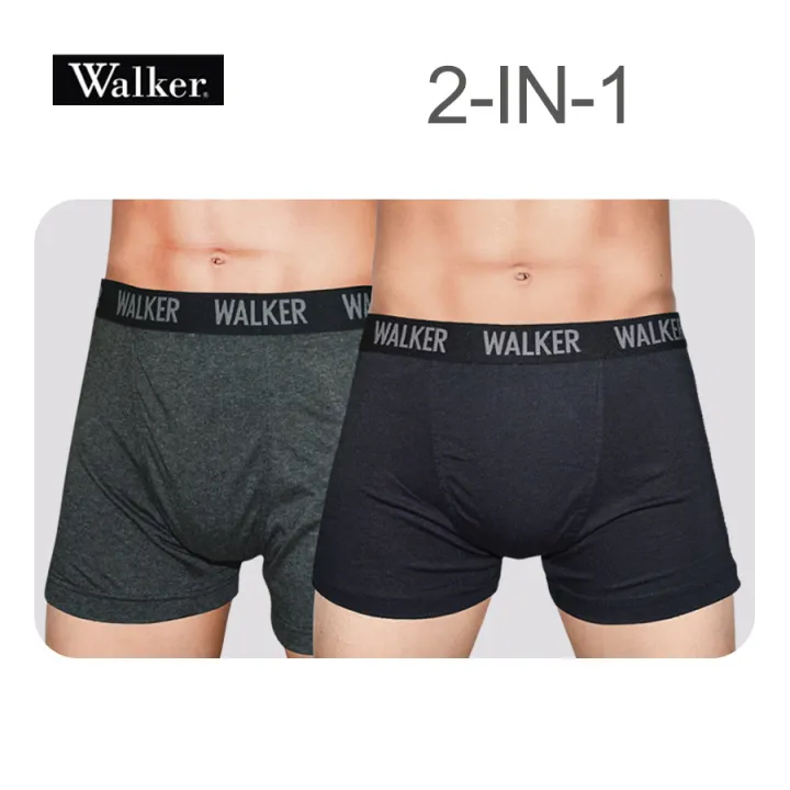 Walker Limuel Men's 2-in-1 Boxer Brief | Lazada PH