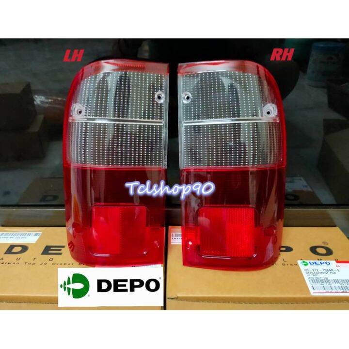 TOYOTA HILUX LN166 KDN165 SR TURBO TAIL LAMP REAR COVER LENS DEPO | Lazada