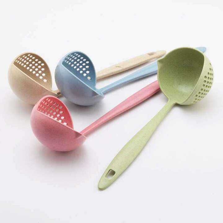 SMF.B201 Sendok Sup Saring Kuah 2 in 1 | Centong Sup 2 in 1 | Lazada ...