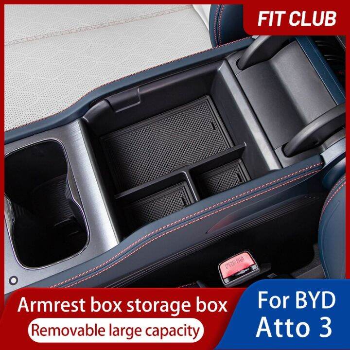 For Byd Atto 3 2022 2023 Ev Mass Storage Box Car Central Armor Storage ...