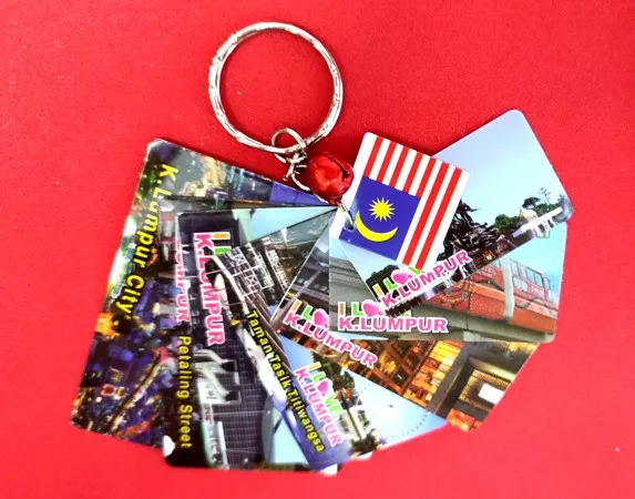 Keychain Penang Street Art Kuala Lumpur Melaka Penang Bridge Ferry ...