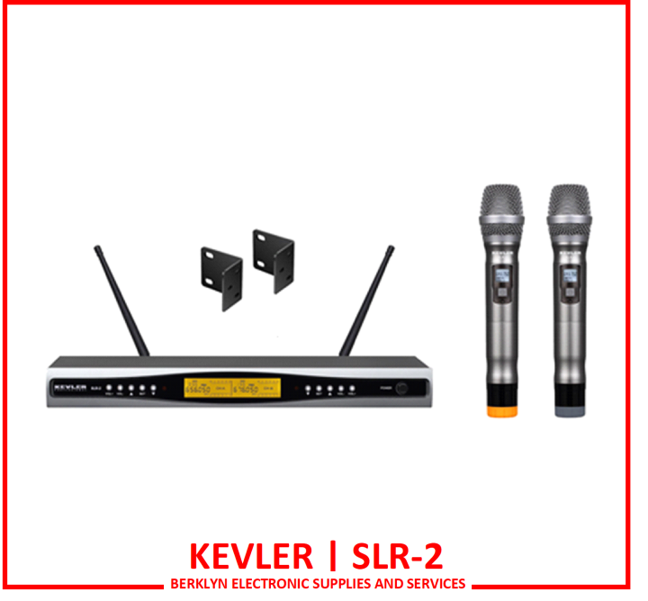 Kevler SLR-2 Uhf Dual Wireless Microphone | Lazada PH