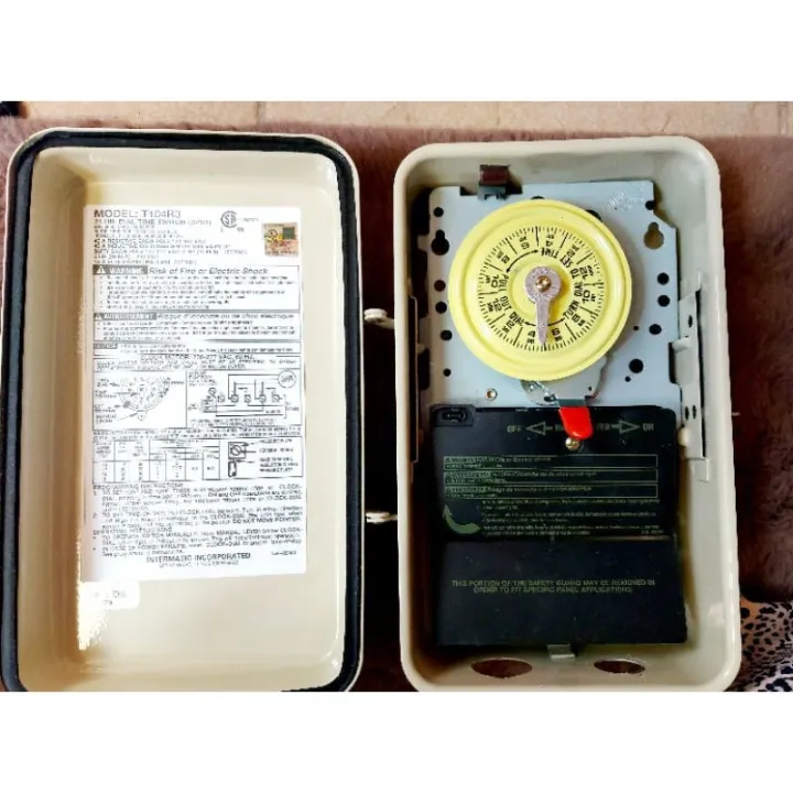 Intermatic 24 Hour Mechanical Pool Spa Time Switch LED Electric Motors ...