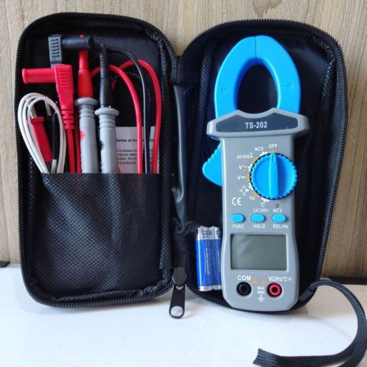 DIGITAL CLAMP MULTIMETER TANG AMPER TS-202 TANG AMPERE METER | Lazada ...