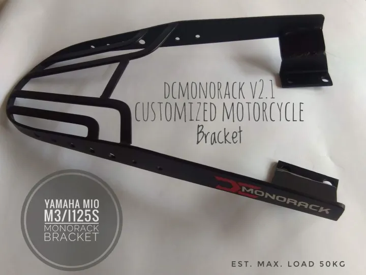 DC Monorack Bracket for Yamaha Mio i125 / M3 / Mio Gear | Lazada PH