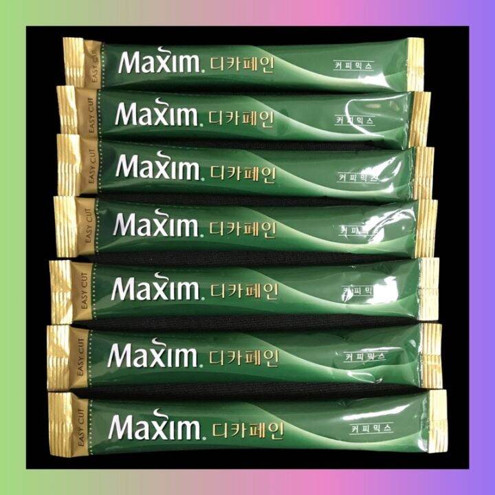 (ON HAND) MAXIM Decaf Coffee Mix - Original from South Korea | Lazada PH