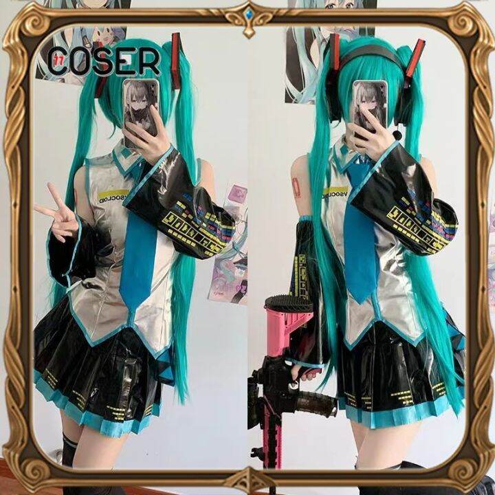 【COSER 77】Hatsune Miku คอสเพลย์ Hatsune Miku Official Service เครื่อง ...