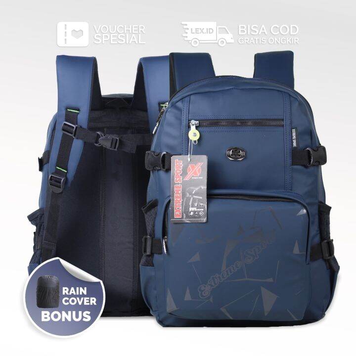 Tas Ransel Extreme Waterproof Backpack SMP SMA Kuliah Premium Bahan ...