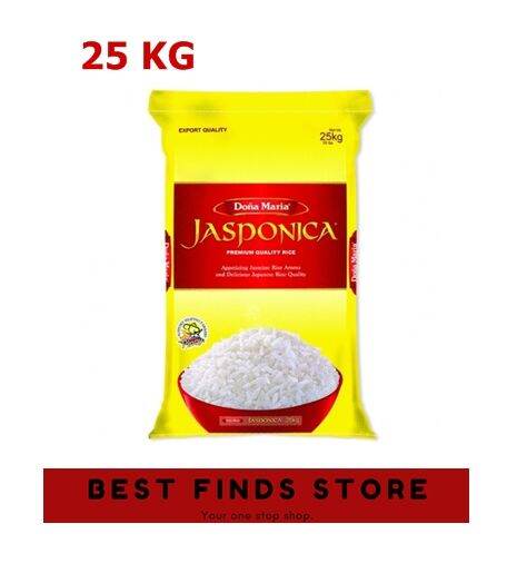 Dona Maria Jasponica Rice 25kg | Lazada PH