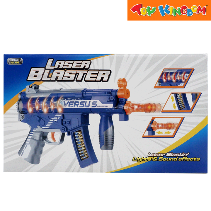 Dream Machine Laser Blaster Versus Power Max Lights and Sound Blaster ...