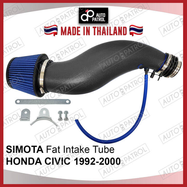 Simota Superflow Fat Tube Air Intake System Honda Civic 1992-2000 EG/EK ...