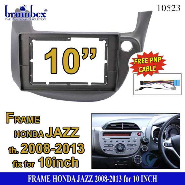 Frame Head Unit Honda Jazz 2008-2013 10 Inch Bingkai Panel TV Mobil ...