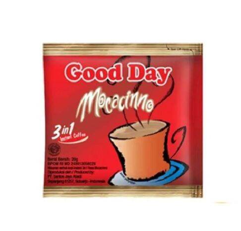 GOOD DAY MOCCACINNO KOPI 3 IN 1 SIAP MINUM SEDUH CREAM KOPI SUSU GULA ...