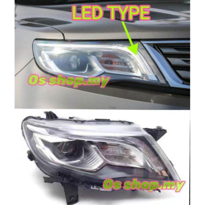 Proton x70 LED type Original GEELY New Assembly Headlight head lamp ...