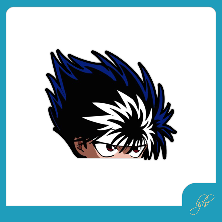 VINCENT GHOST FIGHTER ANIME PEEKER Waterproof Vinyl Sticker for ...